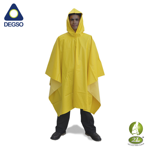 Poncho Impermeable Calibre 12 Amarillo | DEGSO
