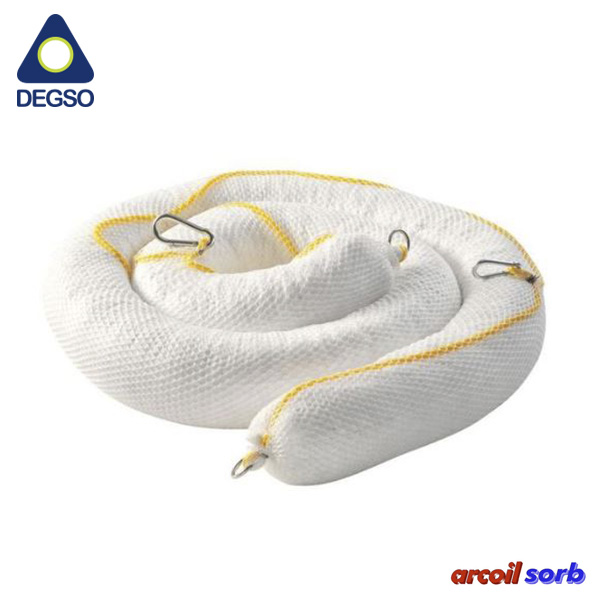 Cordón absorbente para hidrocarburos (cordón de 8 pulgadas x 10 pies ...